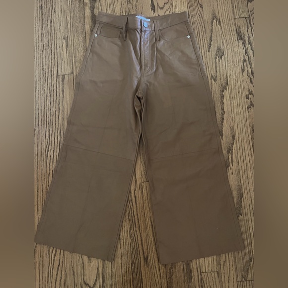 Frame Denim | Pants & Jumpsuits | Frame Leather Pants | Poshmark